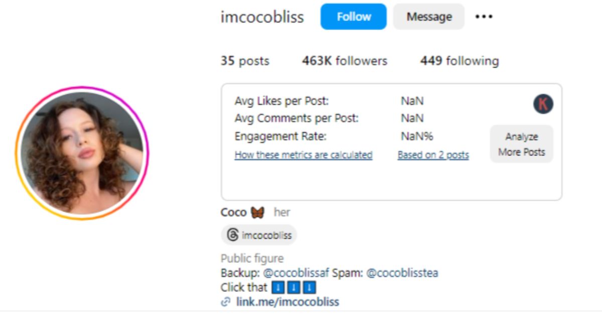 Coco Bliss Age, Net Worth & Boy Friend - CURLY HAIR HUB